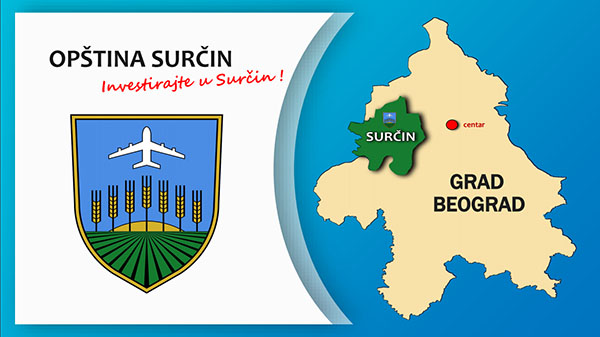 INVESTIRAJTE U SURČIN – Opština Surčin
