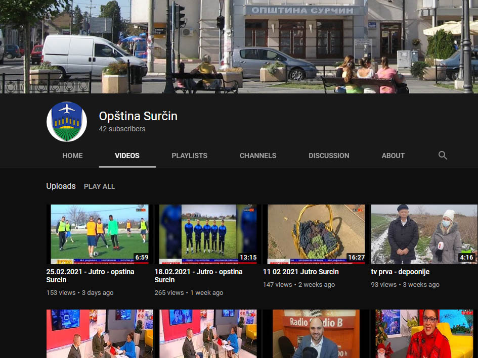 СУРЧИНСКЕ НОВИНЕ – Општина Сурчин